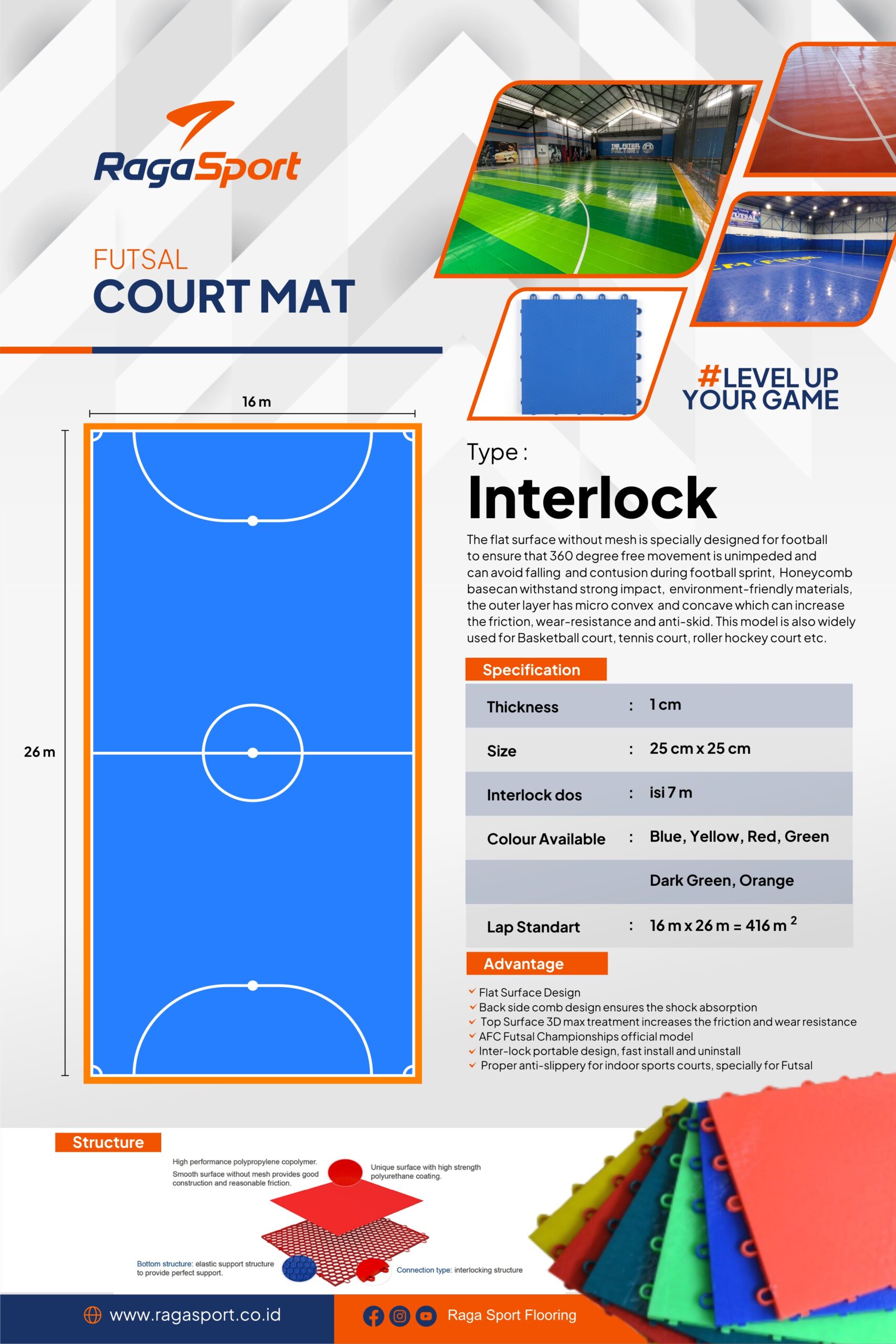 Lantai Interlock Futsal: Pilihan Terbaik Indoor & Outdoor